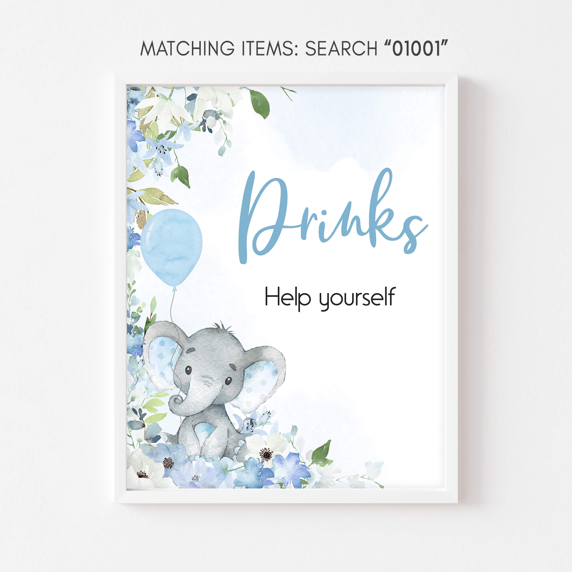 A Little Peanut is on the Way Baby Shower Drinks Sign – Cuddle Palette