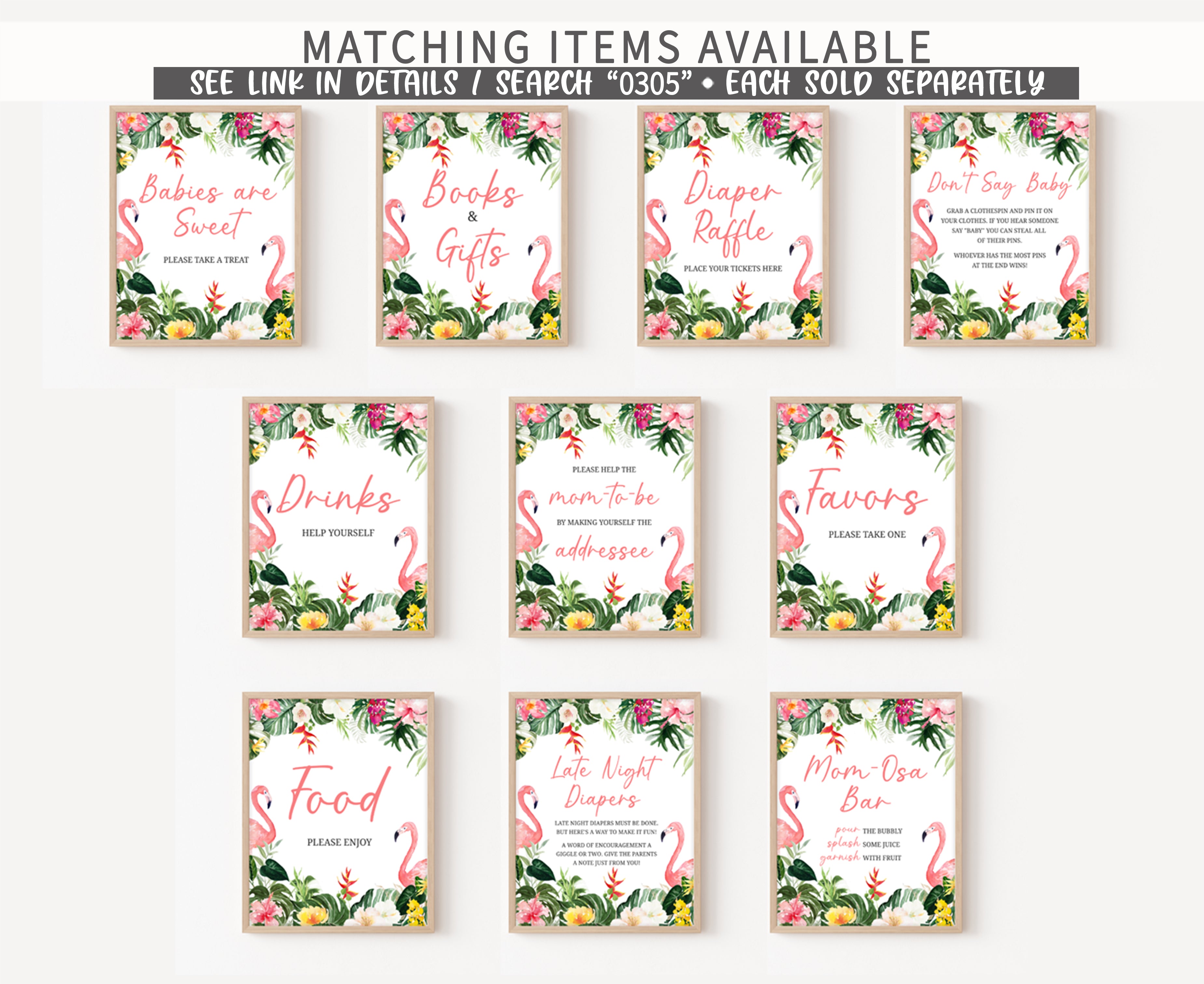 Editable Let’s Flamingle Baby Shower Invitation – Cuddle Palette