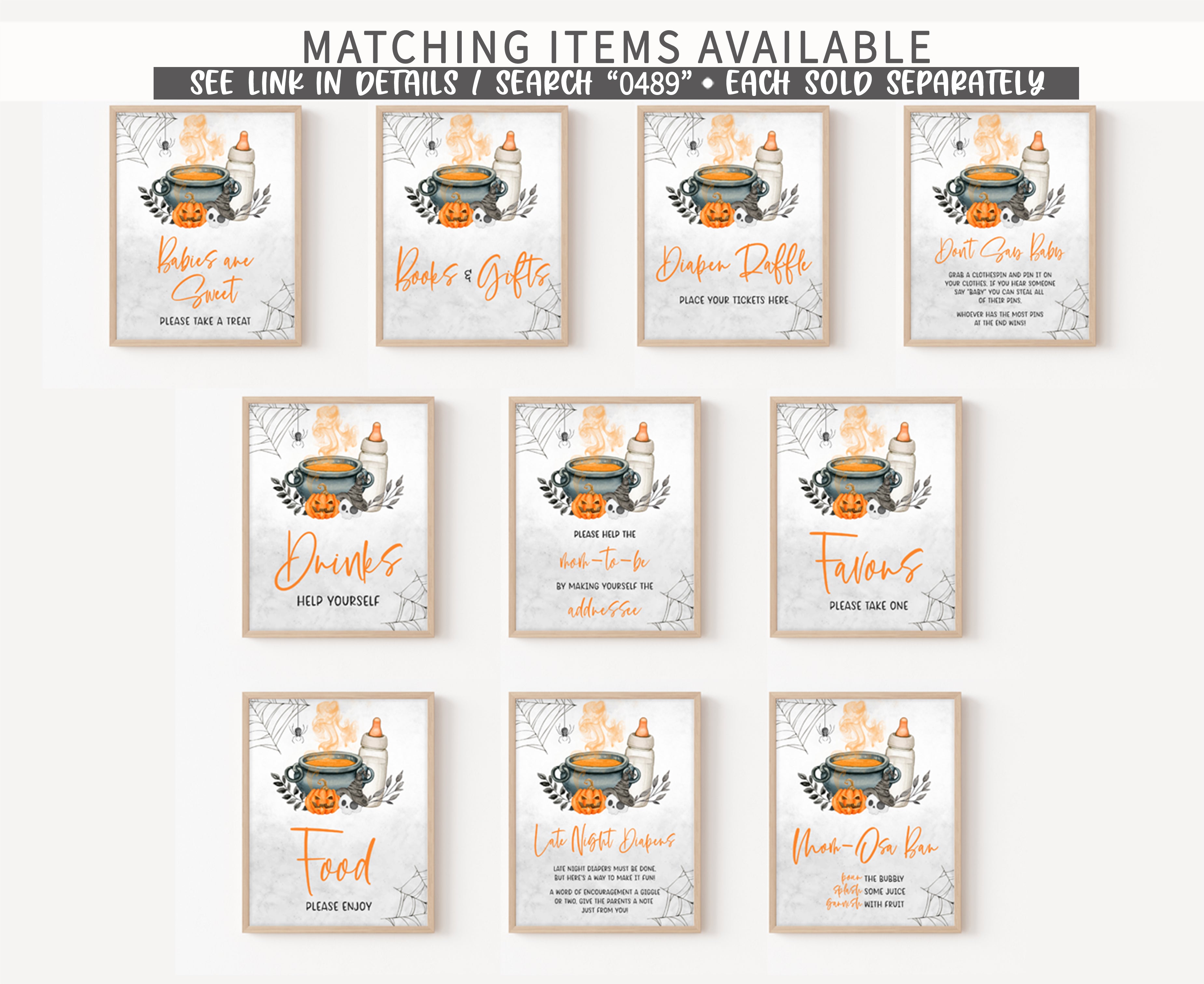 Baby Brewing Gender Neutral Baby Shower Favors Sign – Cuddle Palette